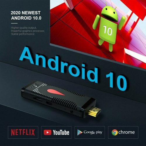 X96 S400 Stick Android10 Dongle 4K Clé USB TV Box – Box TV Sénégal